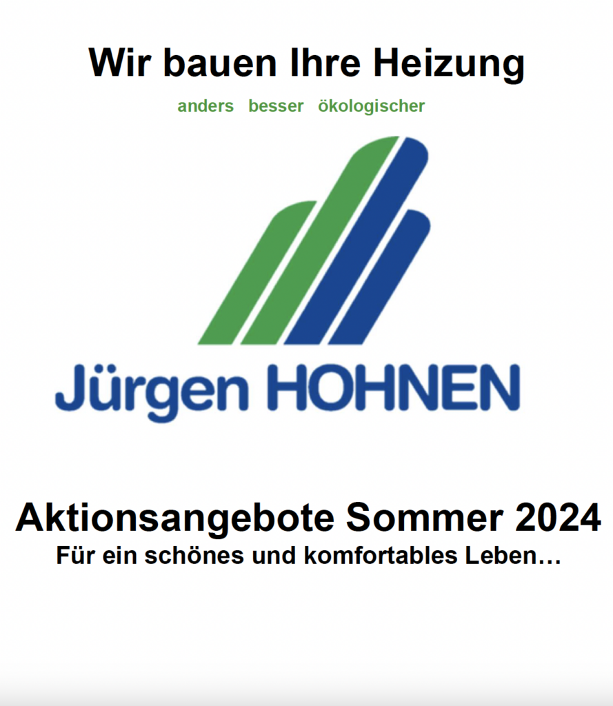 Infos - Jürgen Hohnen GmbH